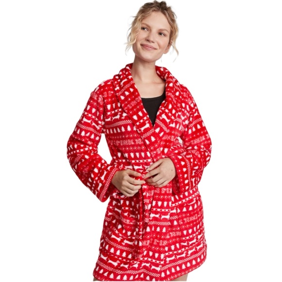 PINK Victoria's Secret | Intimates & Sleepwear | Pink Red And White ...